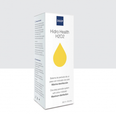 Hidro Health H2O2 360ml + 36unidades – Óculos Para Todos